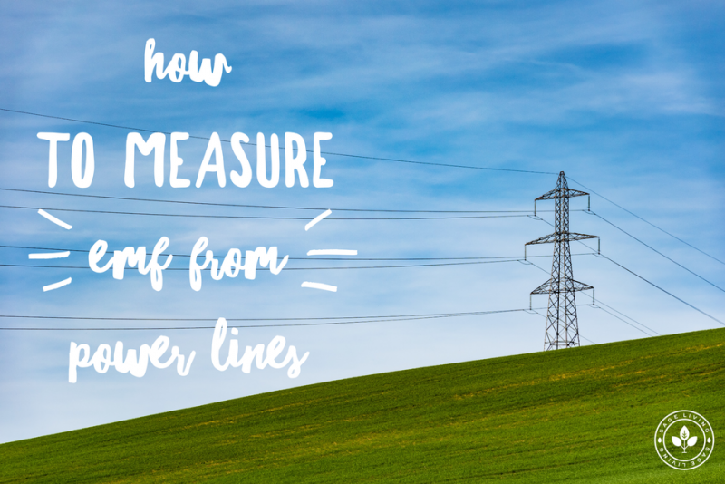 How To Measure EMF From Power Lines - Sage Living